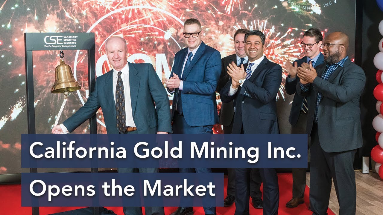 Market Open at the CSE: California Gold Mining Inc. - YouTube