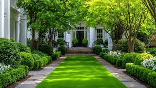 Colonial Garden Revival – Symmetrical Landscaping Ideas for Historic Outdoor Elegance!