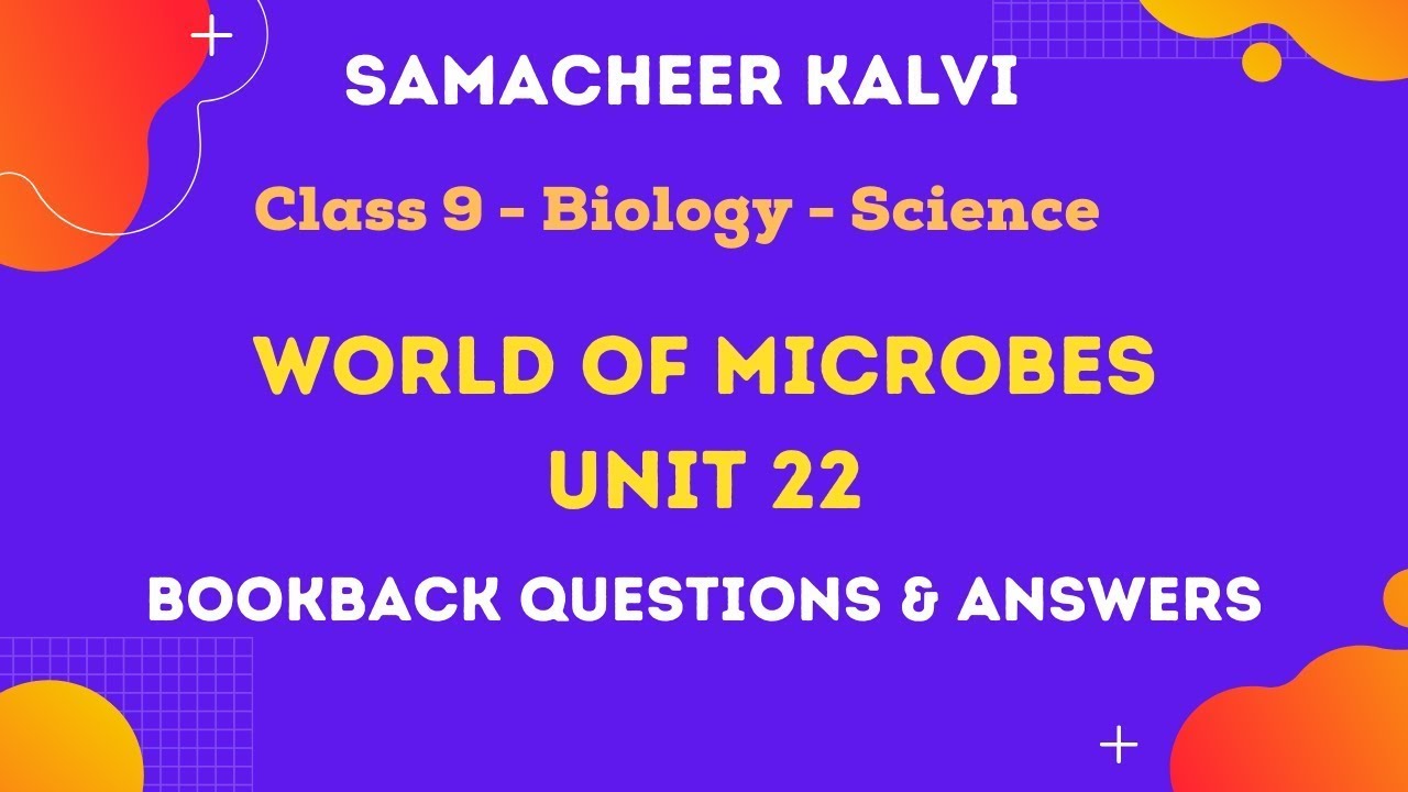 World Of Microbes Book Back Answers Unit 22 Class 9 Biology world-of-microbes-book-back-answers-unit-22-class-9-biology