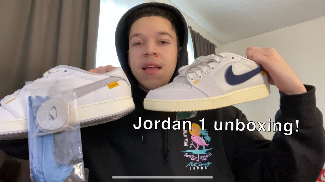 Hype Jordan 1 Collab Unboxing 🔥🔥 Jordan 1 x Union LA😱 - YouTube