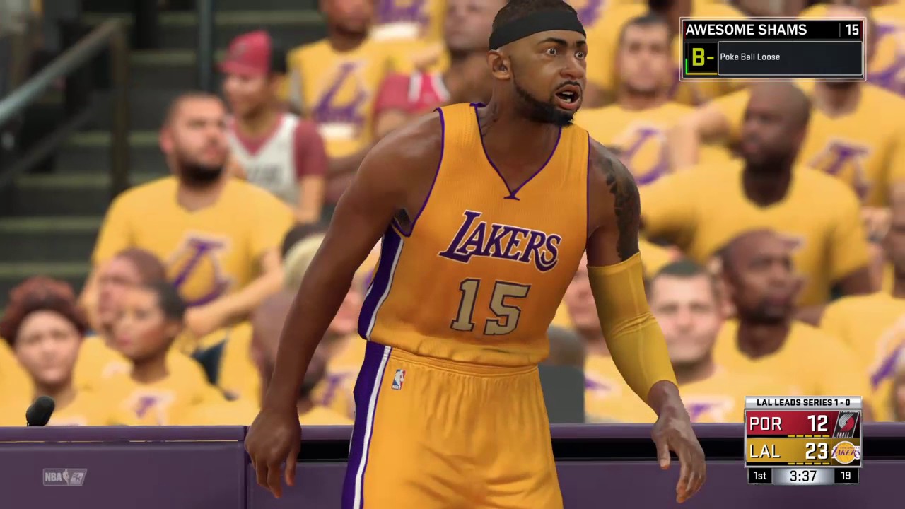 NBA 2k17 mycareer mode WCSFG2 v Portland - YouTube