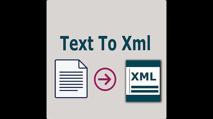 Solved Text File To Xml Conversion Java 9to5Answer solved-text-file-to-xml-conversion-java-9to5answer