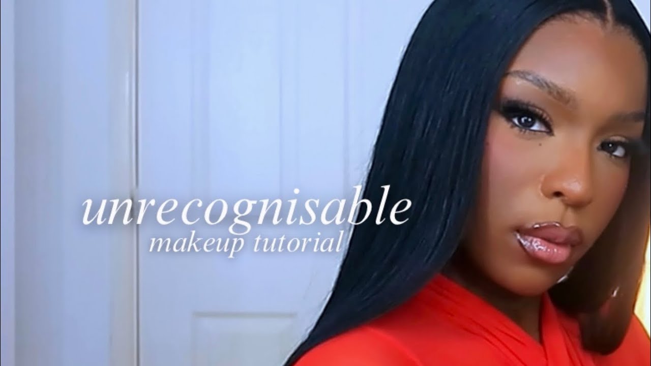 UNRECOGNISABLE MAKEUP TUTORIAL ♡ - YouTube