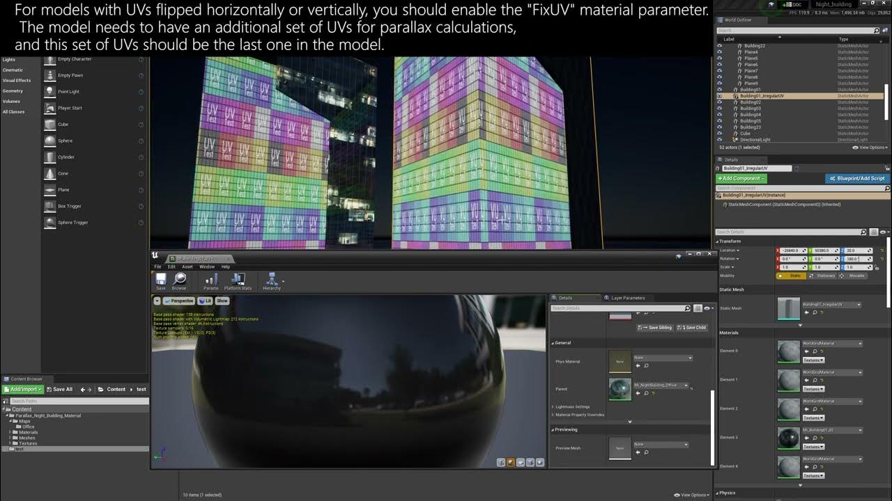 Building Interior Cubemap Material Function Tutorial - YouTube