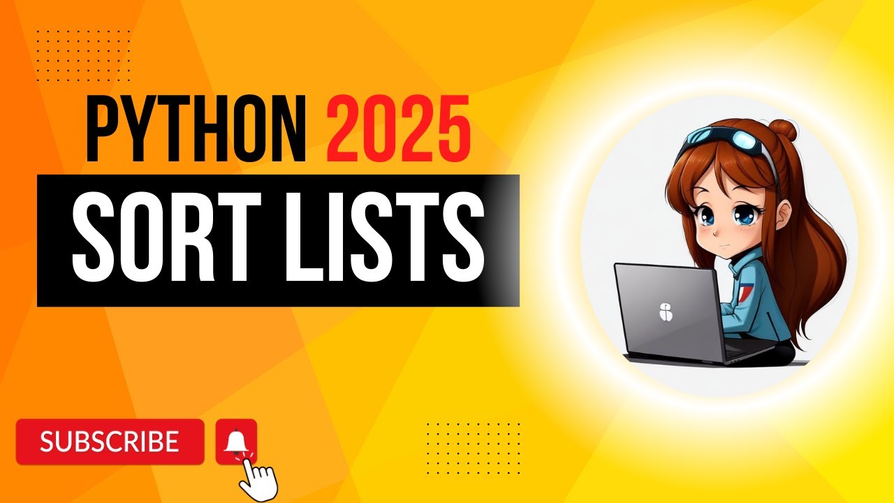 PYTHON | SORT LIST - YouTube