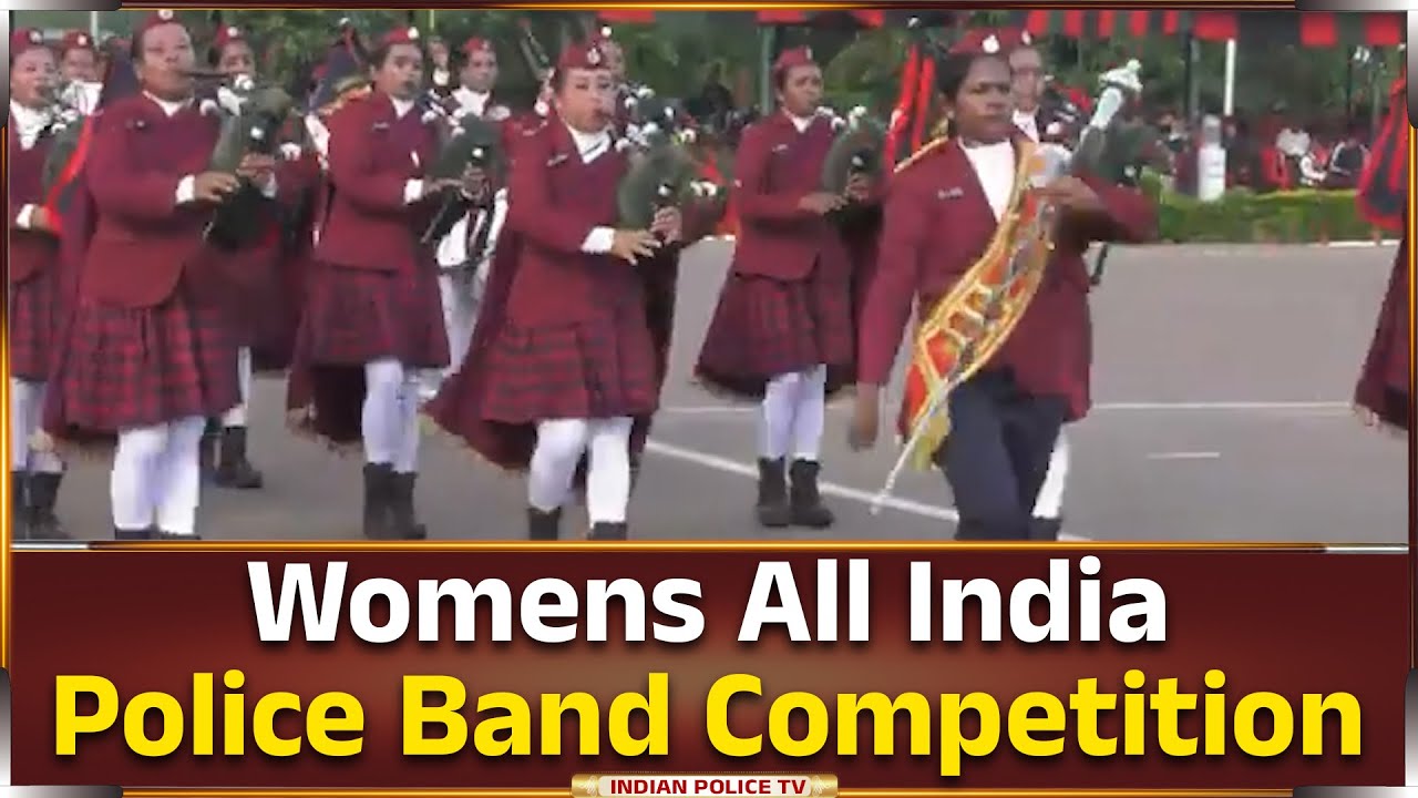 Womens All India Police Band Competition..! - YouTube