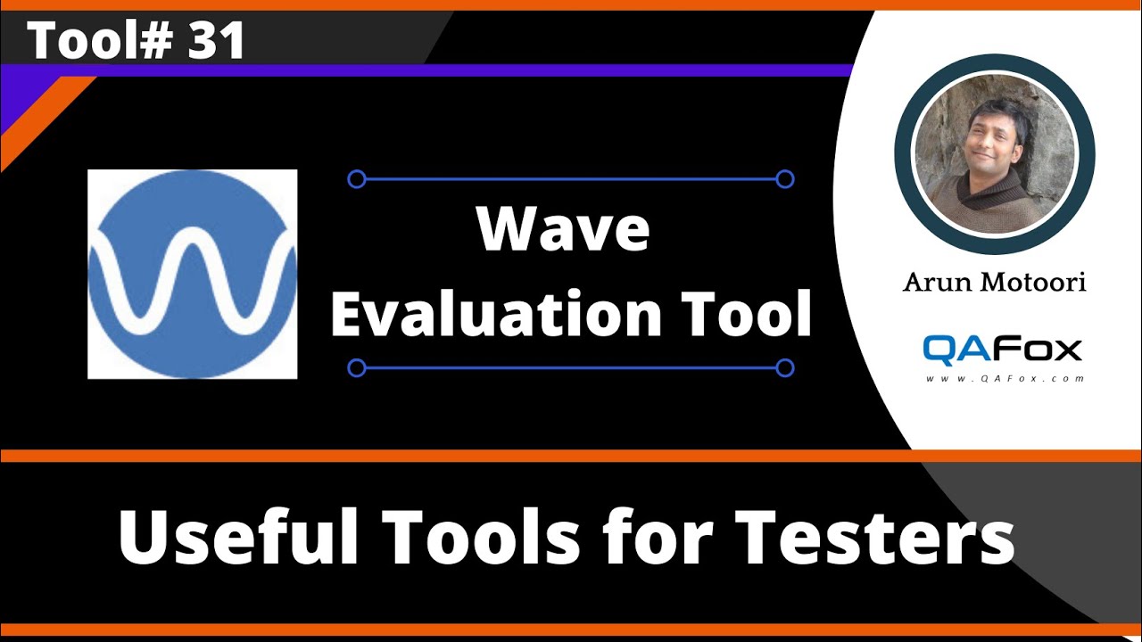 Wave Evaluation Tool - Useful tool for Accessibility Testing - YouTube
