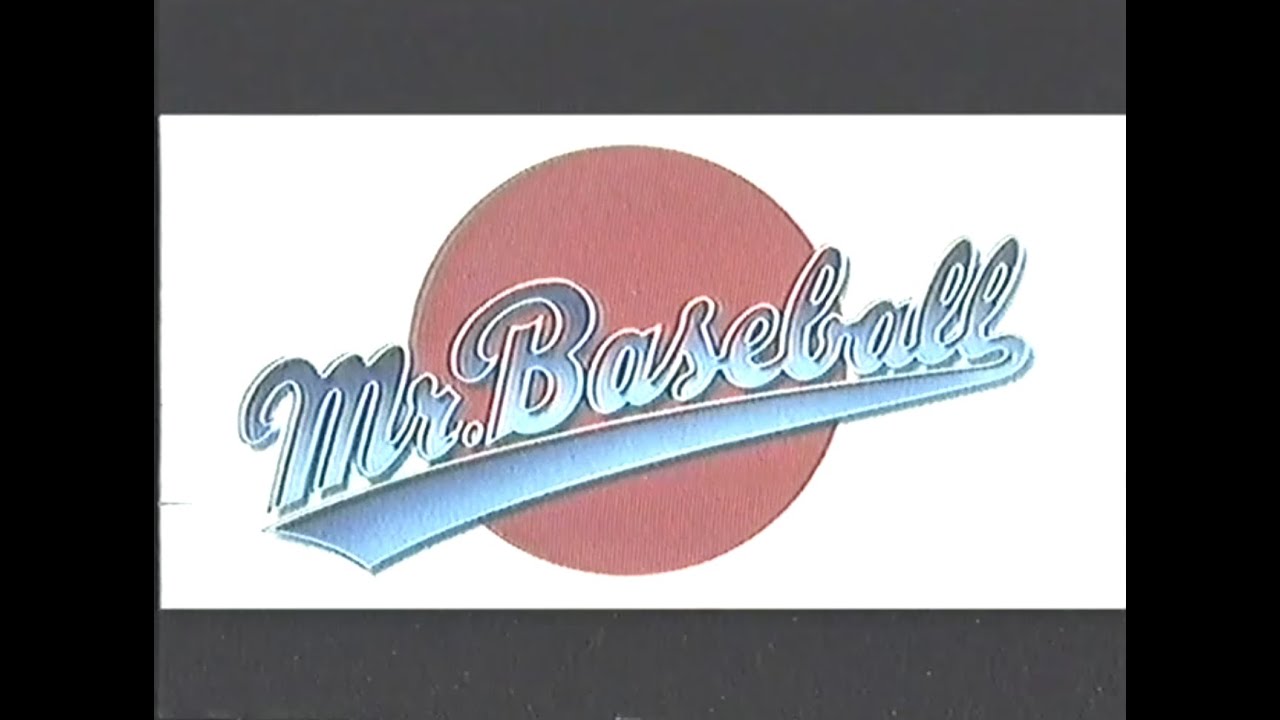 Mr. Baseball (1992) - Tráiler Castellano - España - VHS - YouTube