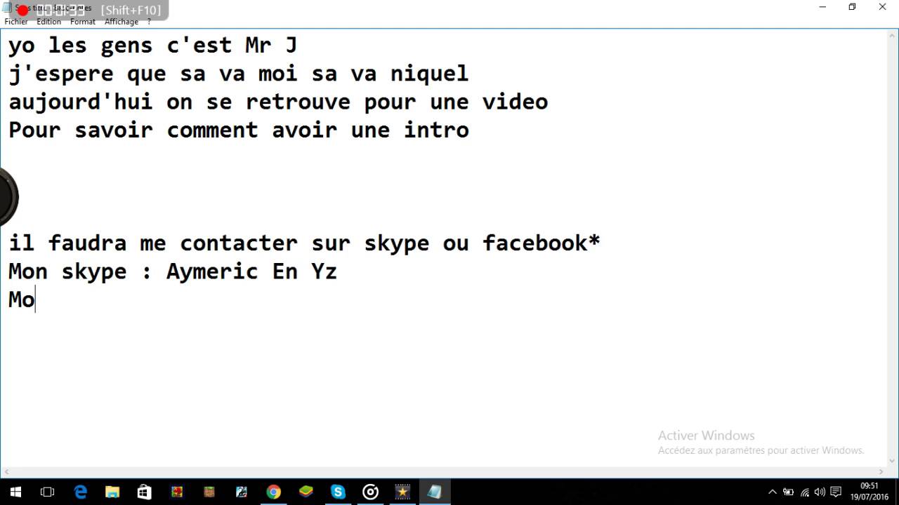 Comment avoir une intro - YouTube