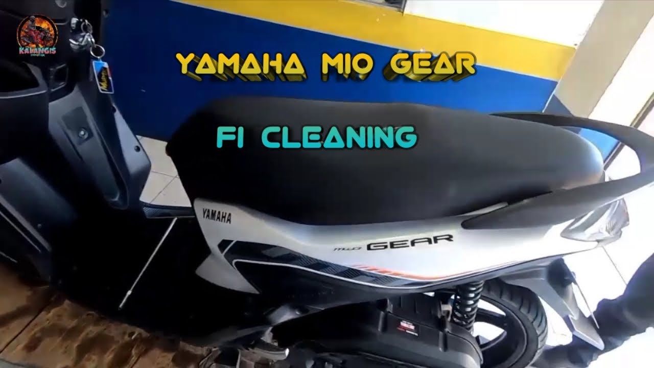 fi cleaning MiO Gear #miogear #yamaha #kalangismotovlog - YouTube