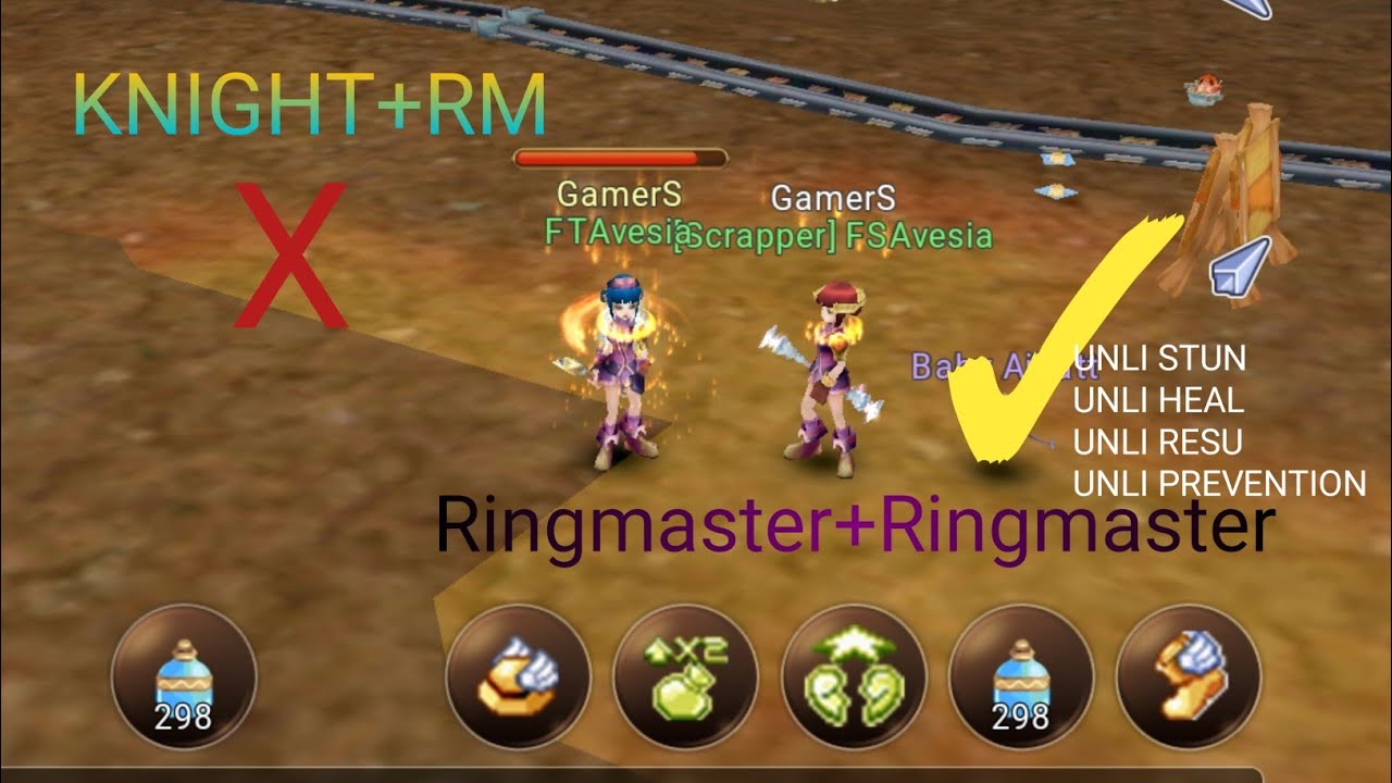 Flyff Universe : Taiwan server | Two merkaba combo | ringmaster ...