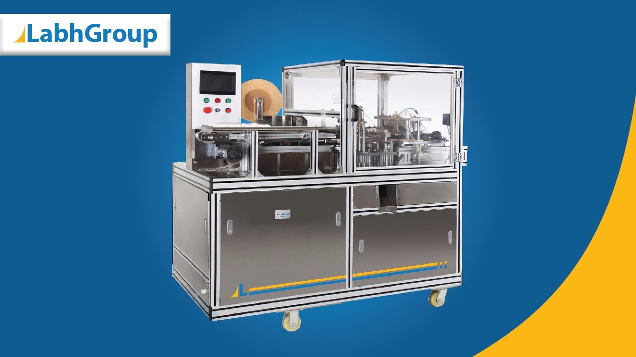 Automatic round soap pleat wrapping machine | Labelling machine for ...