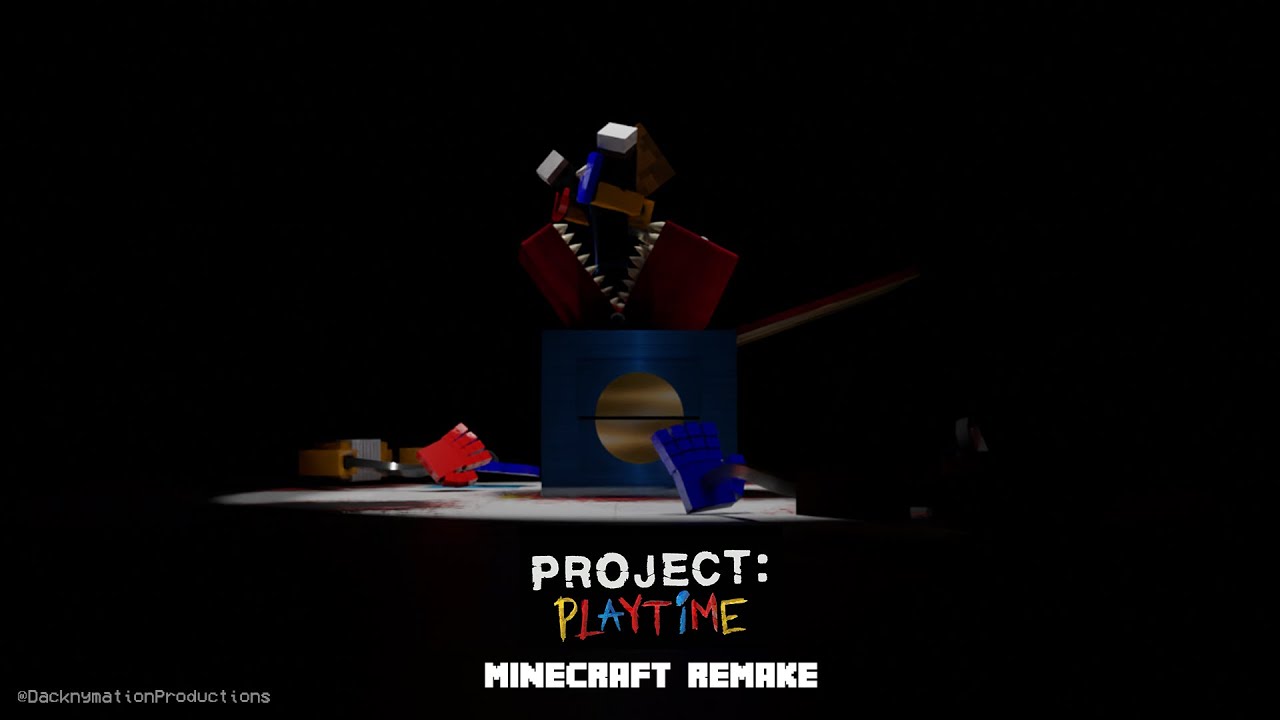 PROJECT PLAYTIME: Cinematic Trailer Minecraft Remake | Dacknymation ...