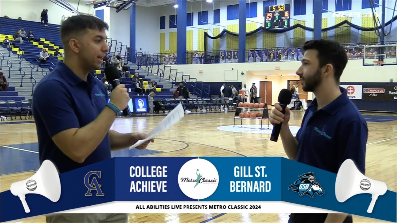 College Achieve vs Gill St Bernards - Metro Classic - YouTube