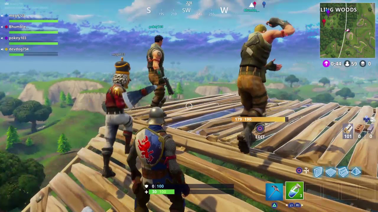 Fortnite Trolling Teamates ( Editing Skybase) Funny Fortnite Trolling ...