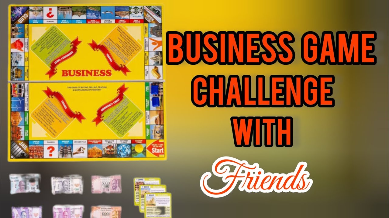 Business game challenge with friends || comedy || Saroja's Rangoli ...