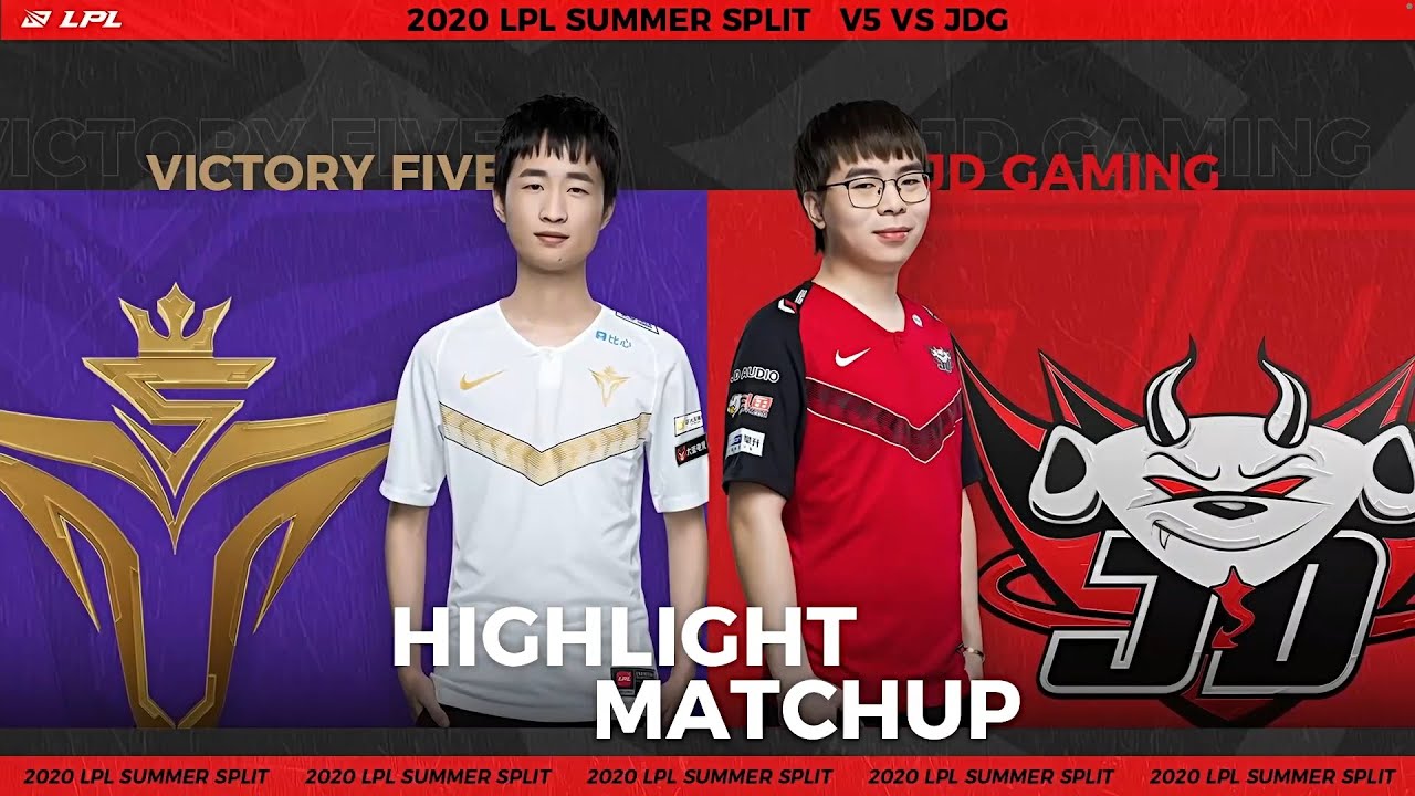【LPL夏季賽】第9週 V5 vs JDG #3 - YouTube