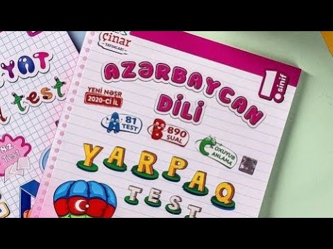 Yarpaq testi 1 ci sinif- Test 49 - 1 ci sinif Azərbaycan dili testleri - Durğu işarələri