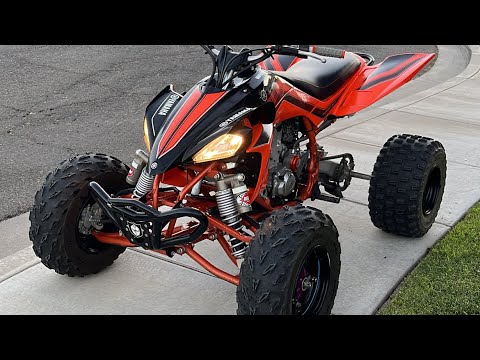 YFZ 450 Walk around! (2008 Special edition) - YouTube