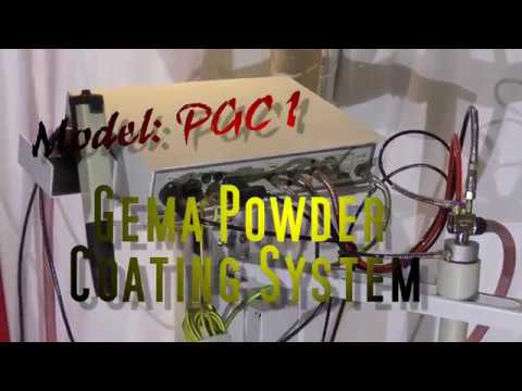 Gema PGC 1 POWDER COATING SYSTEM 01 - YouTube
