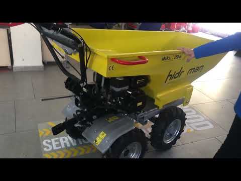 Hidroman Mini Damper ile Taşıma İşleri Artık Çok Kolay!