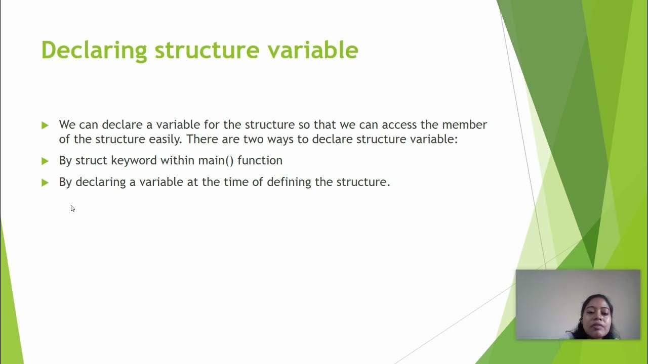 Structure In C Programming Youtube