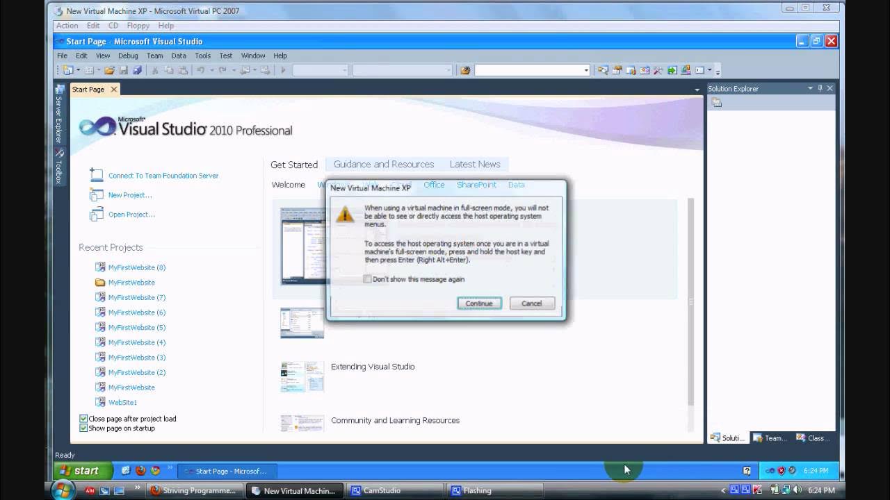 Tutorial: How to create first Asp.Net Website Using Visual Studio (for novice / newbie ...
