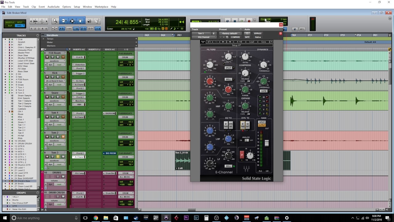 Mixing Live Toms without Samples | Mixing with Metal - YouTube