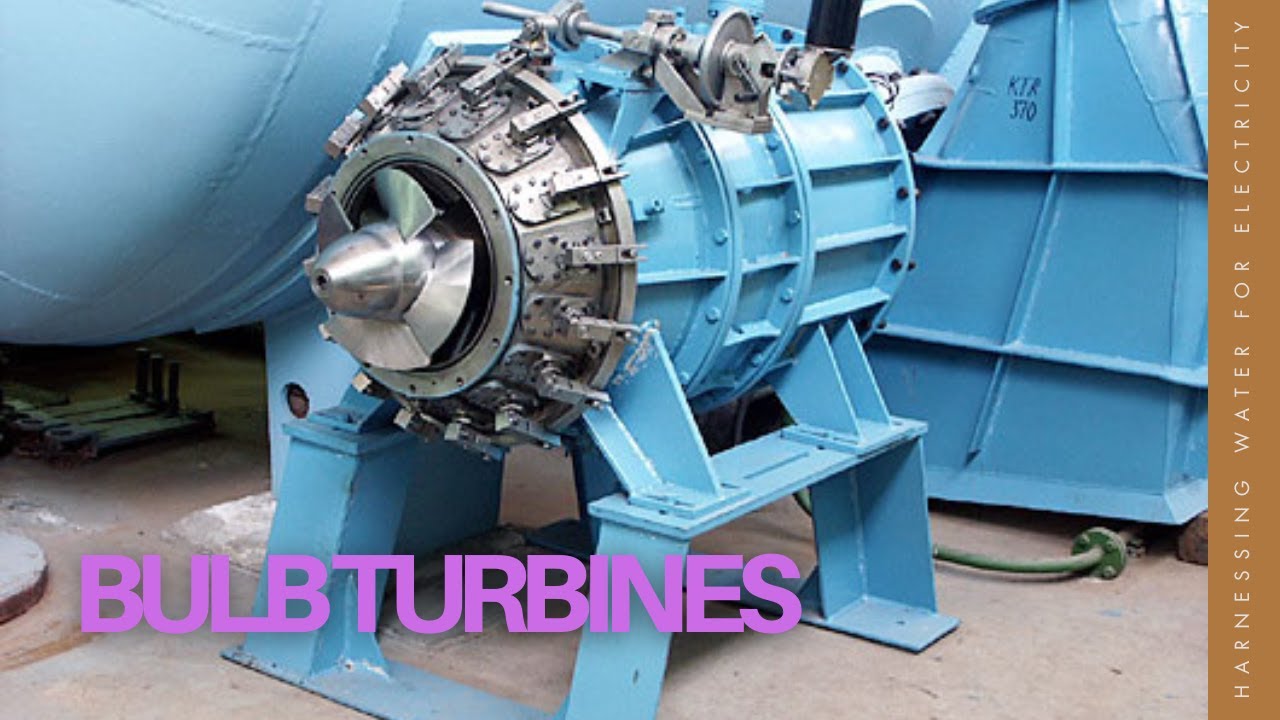 Bulb Turbines Harnessing Water for Electricity - YouTube
