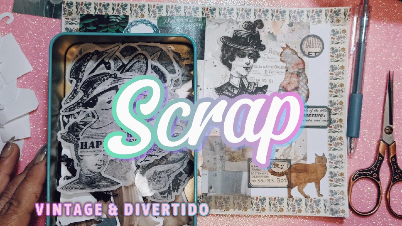 Scrap Nueva producción 😍 son dos!!! una vintage y otra colorida y ...