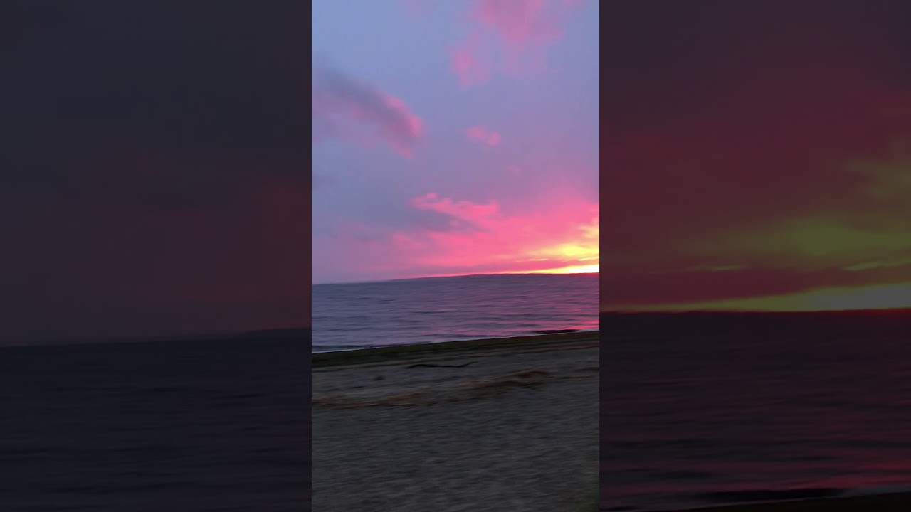 Barrington beach RI SUNSET - YouTube