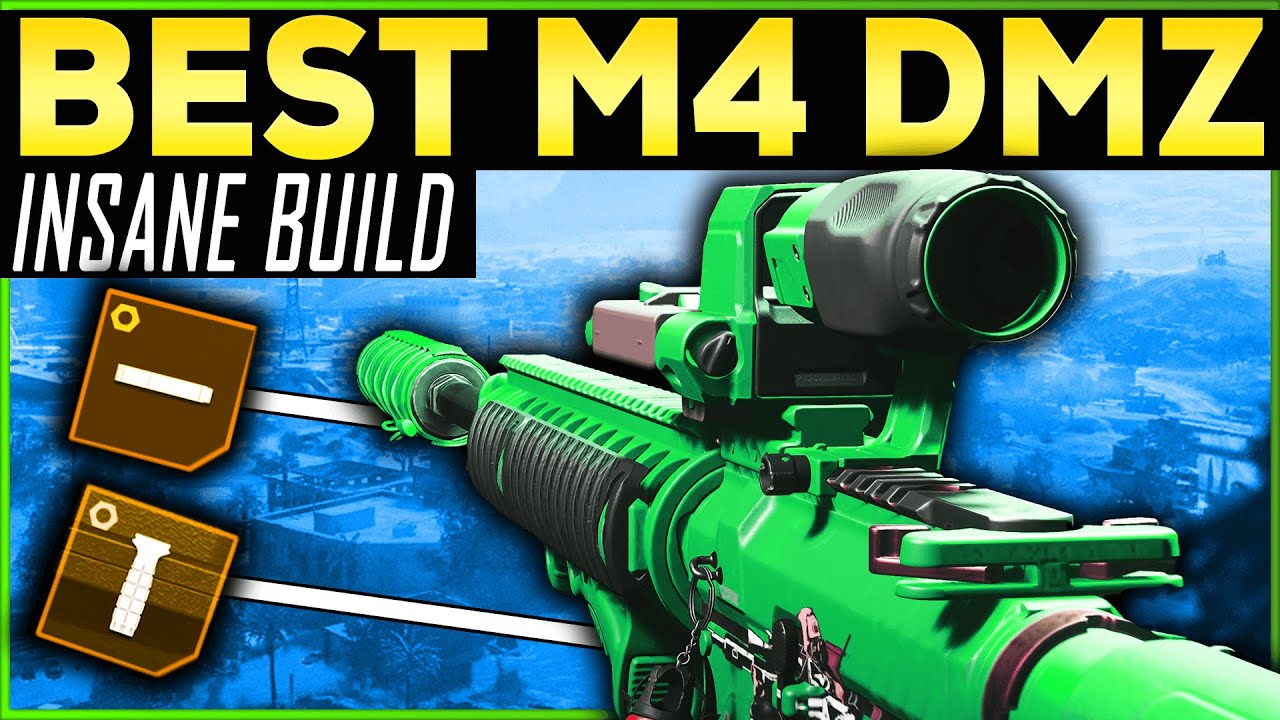 DMZ Best M4 LOADOUT - OP M4 Build Shreds Players and Bots - MW2 Best M4 ...