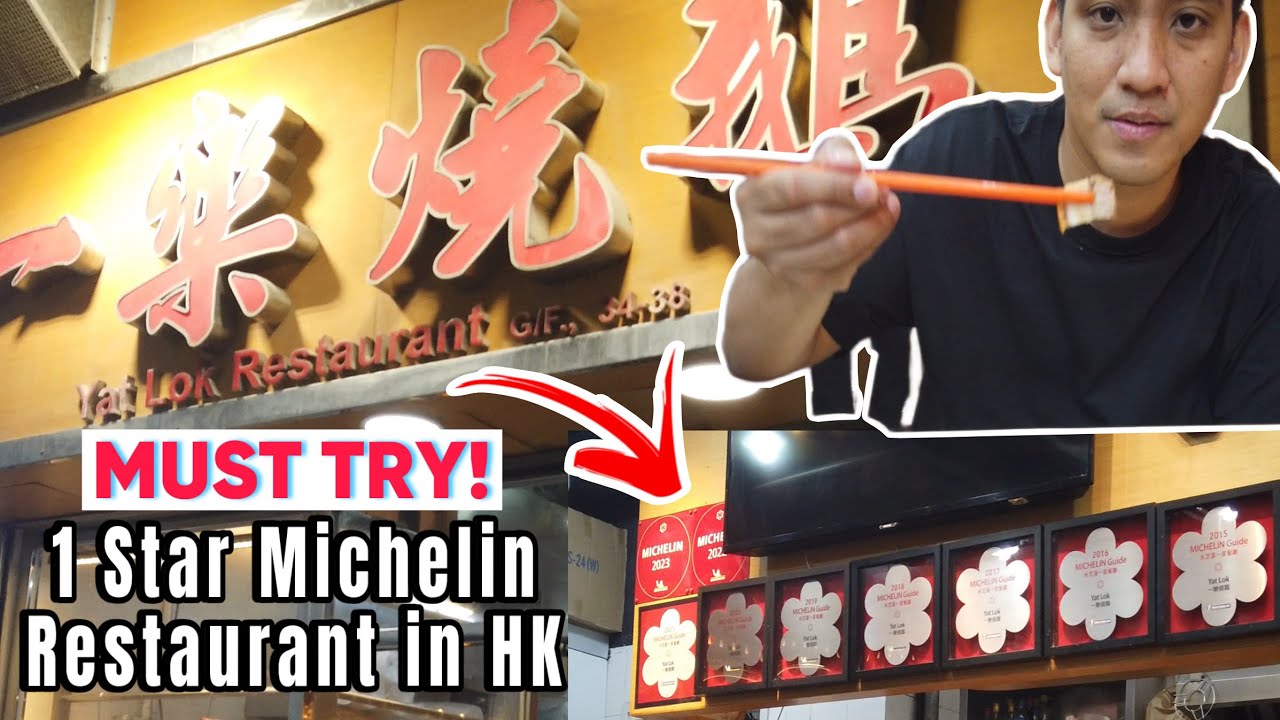 Yat Lok | One Star Michelin Guide Restaurant in Hong Kong - YouTube