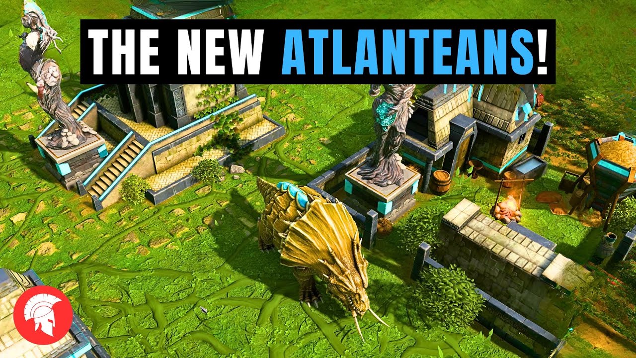 THE NEW ATLANTEANS! - Age of Mythology Retold - Atlanteans - 3vs3 ...