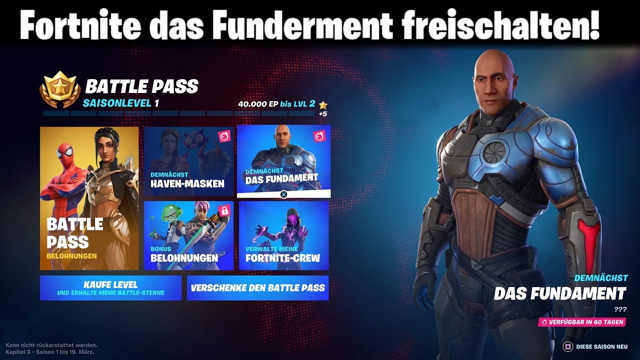 Fortnite Das Fundament Ganz Einfach Freischalten Youtube