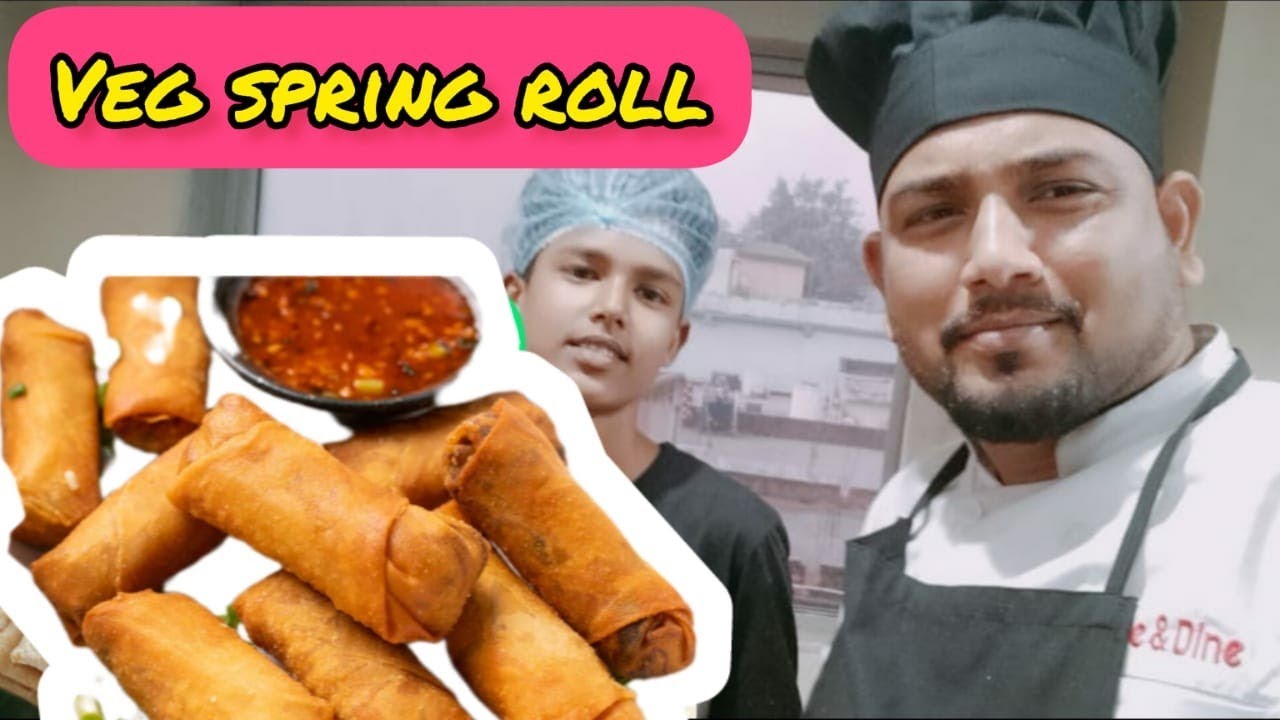 veg spring roll /krishna tasty kitchen /please subscribe my YouTube channel like and share ...