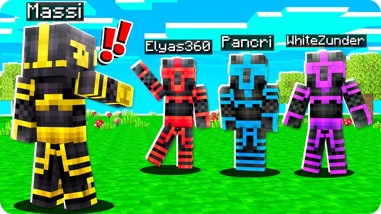 JUGAMOS AL ESCONDITE PERO TODOS SON MASSI EN MINECRAFT 😂 - YouTube