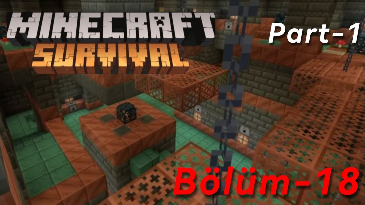 minecraft survival (sezon 2) bölüm 18 trial chamber yağması pt1 - YouTube