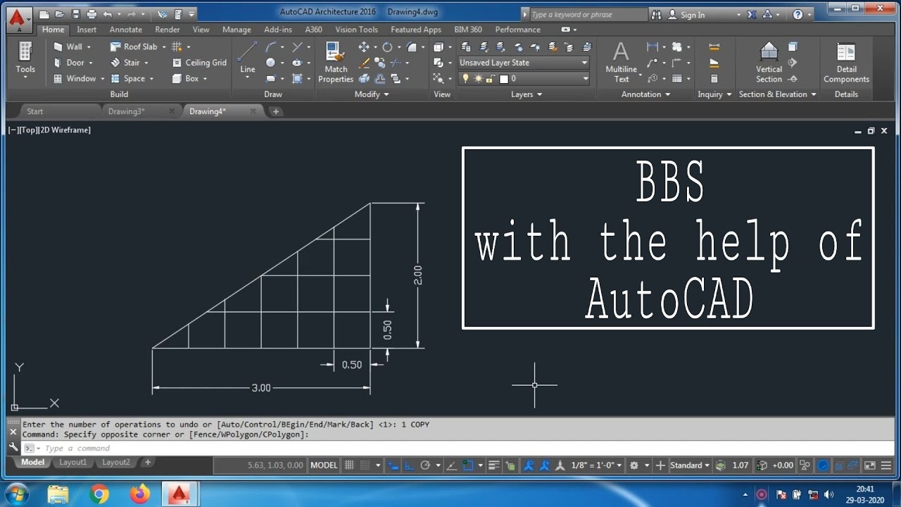 Bar Bending Schedule (BBS) with the help of AutoCAD | Engineering ...