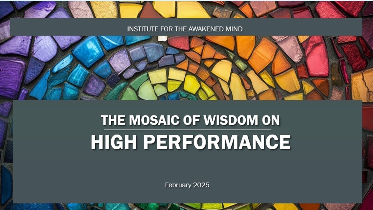 A Mosaic of Wisdom on High Performance - YouTube