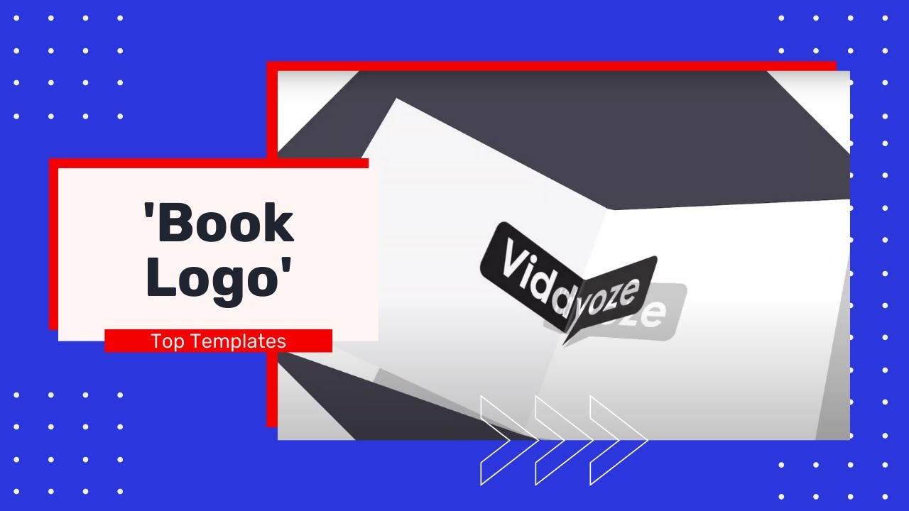 Book Logo Animation Template Created On Viddyoze | Create Marketing ...