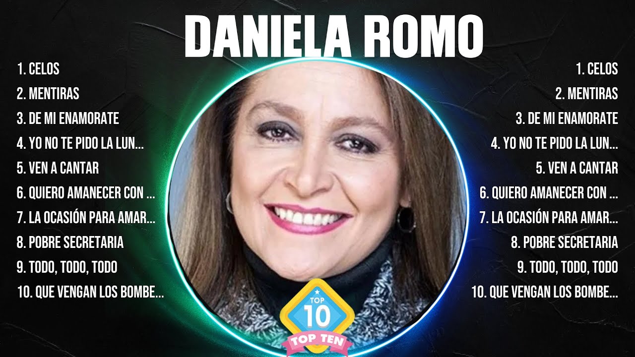 Daniela Romo ~ 10 Grandes Exitos, Mejores Éxitos, Mejores Canciones ...