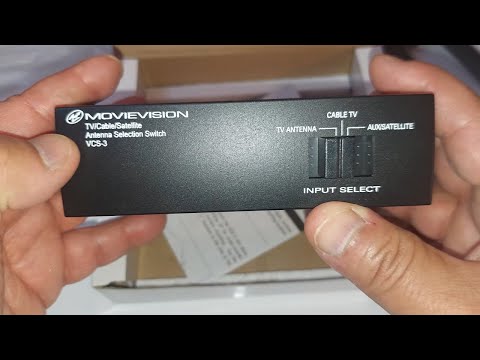 Unboxing of the Magnadyne VCS-3 3-Position Antenna Switch Box for my FM DX Webserver radio