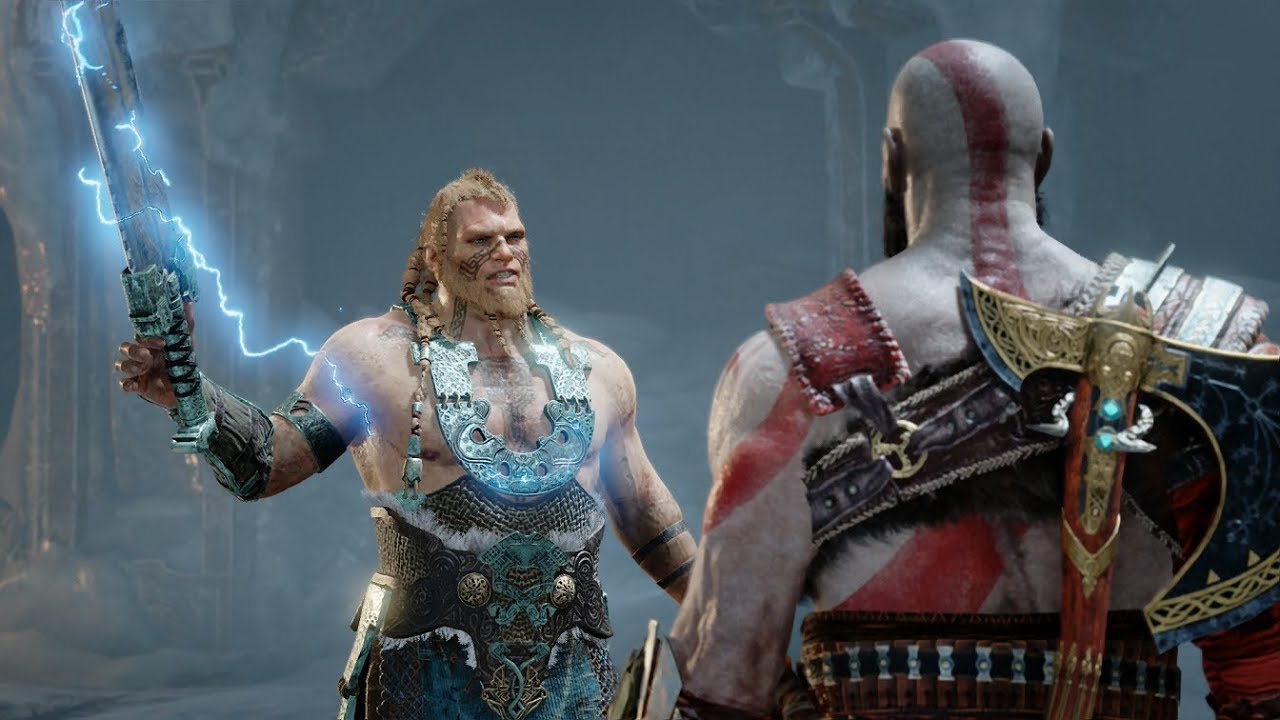 God Of War (PS4) - Boss #10 - Magni And Modi - NO DAMAGE, NO RAGE [GIVE ...