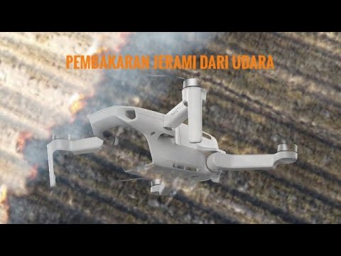Pembakaran Jerami Padi (Drone) - YouTube