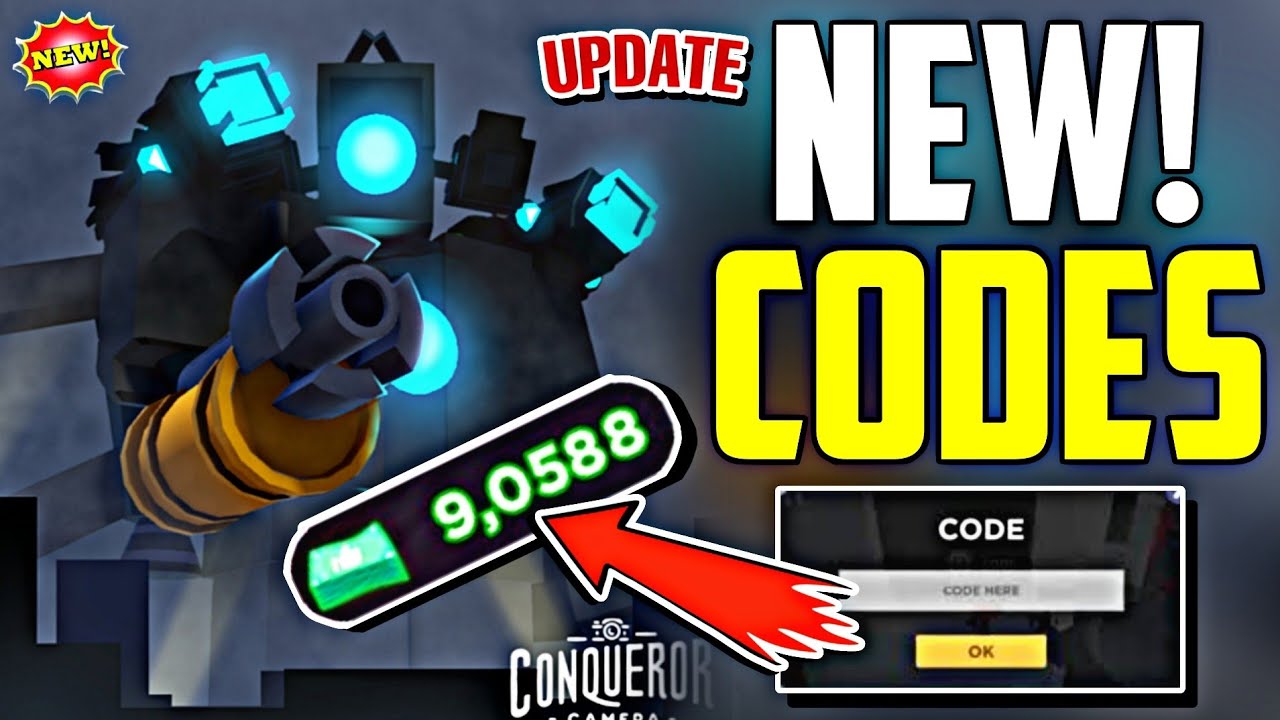 💥Don't Miss💥CAM CONQUEROR ROBLOX CODES 2024 - CAM CONQUEROR CODES 2024 - YouTube