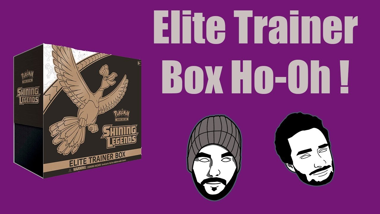 MAGNIFIQUE Elite Trainer Box Ho-Oh Légendes Brillantes - YouTube