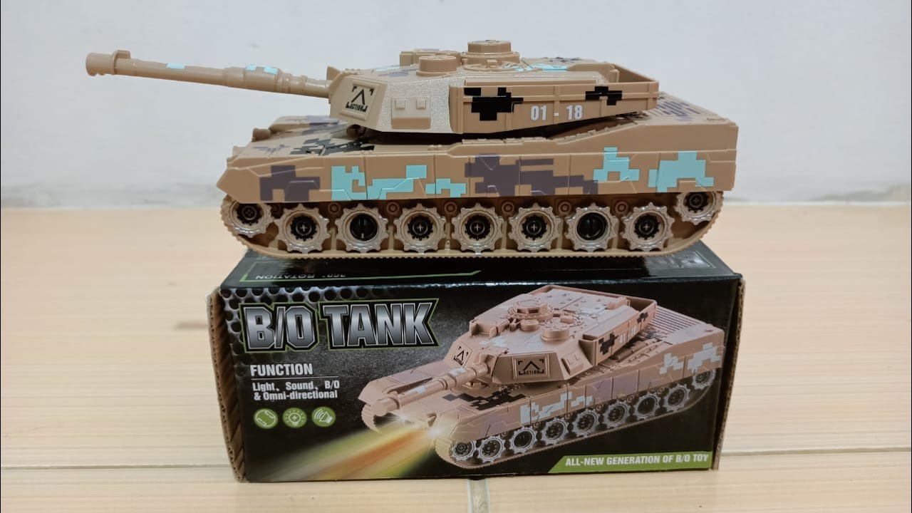 Unboxing Mainan Tank Baja - YouTube