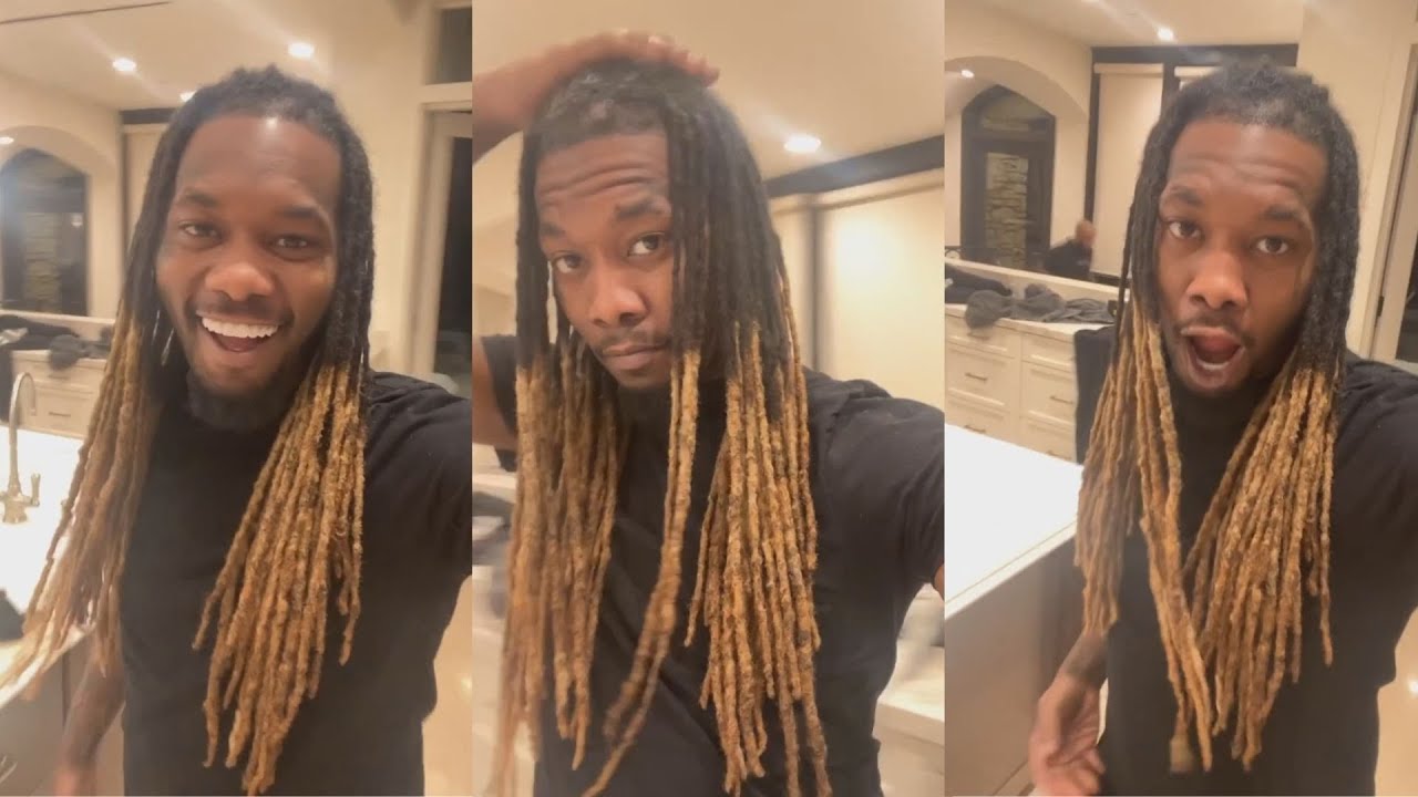 Offset Flexing The Dreads Getting Longer - YouTube