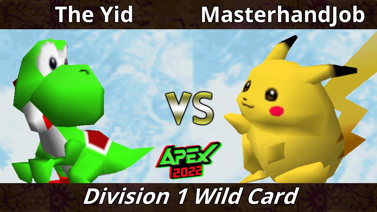 Apex 2022 - The Yid (Yoshi) Vs. Masterhandjob (Pikachu) SSB64 Smash ...